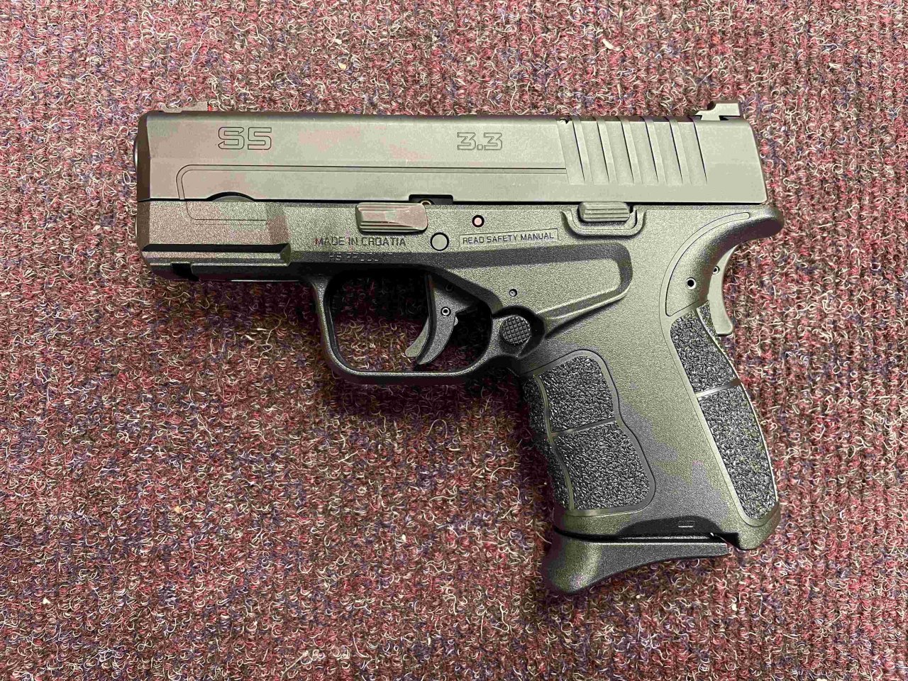 HS S5 3.3" Black cal. 45 ACP - | STŘELECKÝ SERVIS